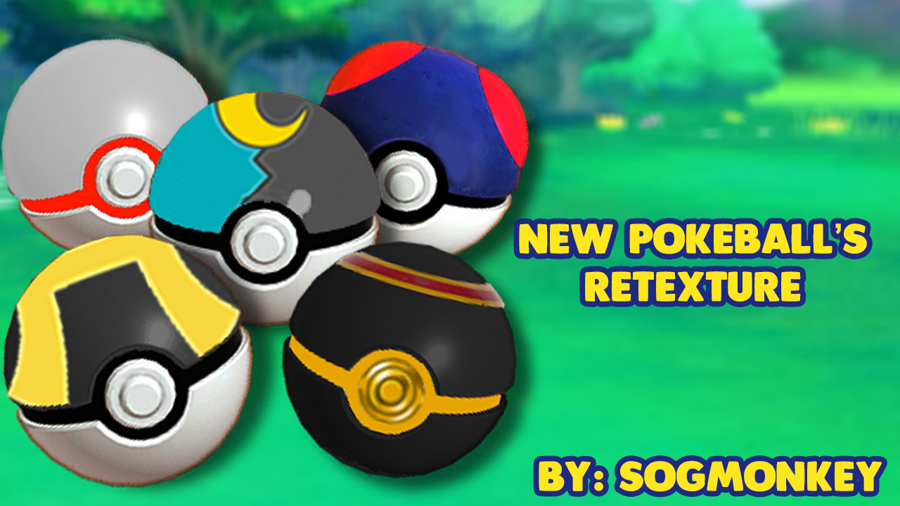 New Pokeballs Recolor Mod for Super Smash Bros. Ultimate | SSBU Mods