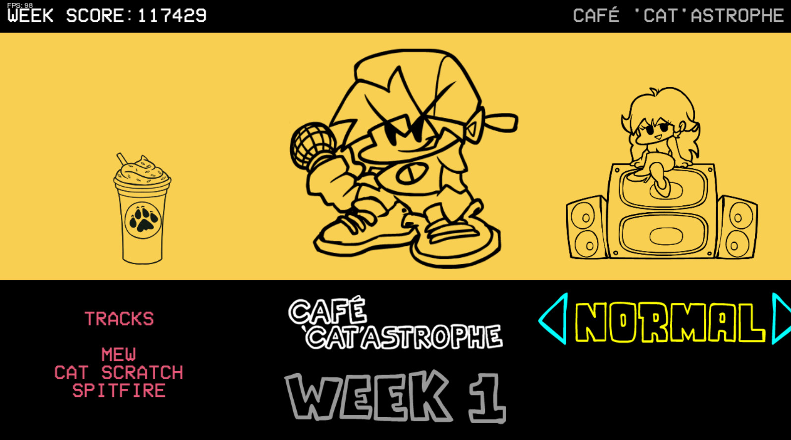 Café Catastrophe - FNF Mod Mod for Friday Night Funkin' | FNF Mods