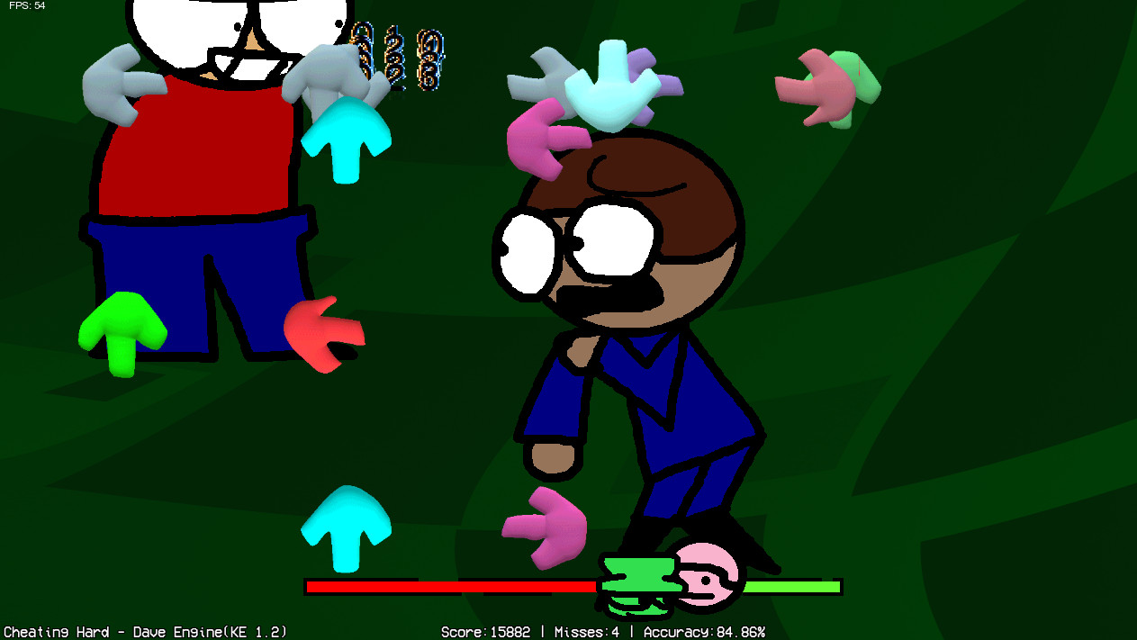 Vs Dav and Bamber/Vs Dave and Bambi but bad Mod for Friday Night Funkin ...