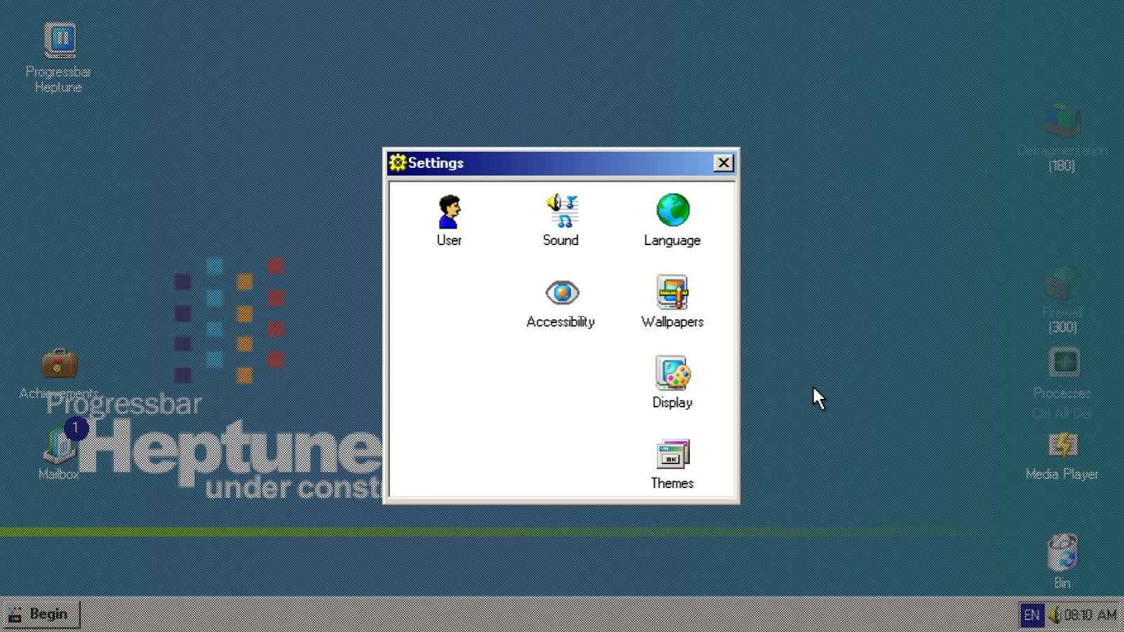 Progressbar Heptune Mod for Progressbar95 | PB95 Mods