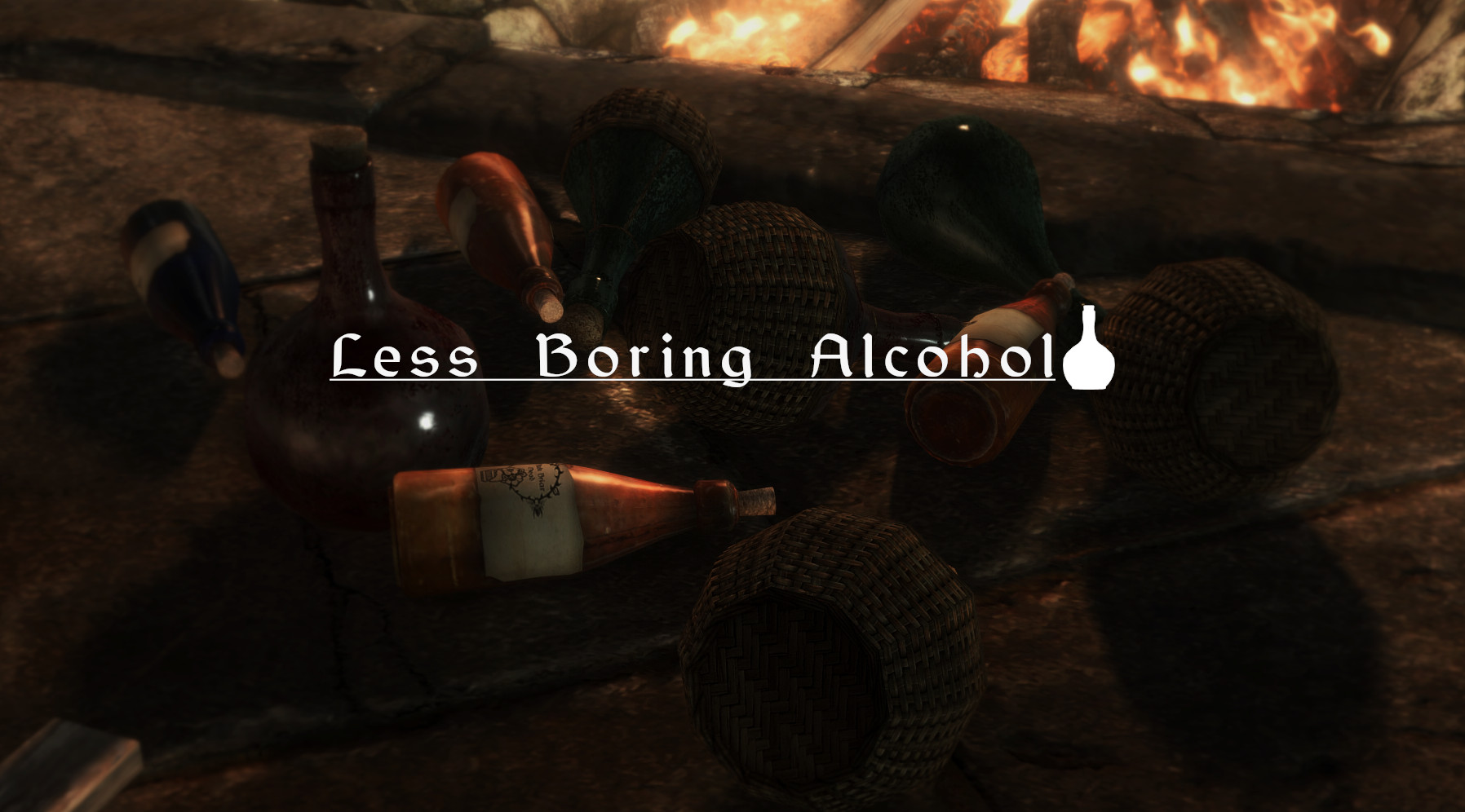 Less Boring Alcohol Mod for The Elder Scrolls V: Skyrim | TES5 Mods