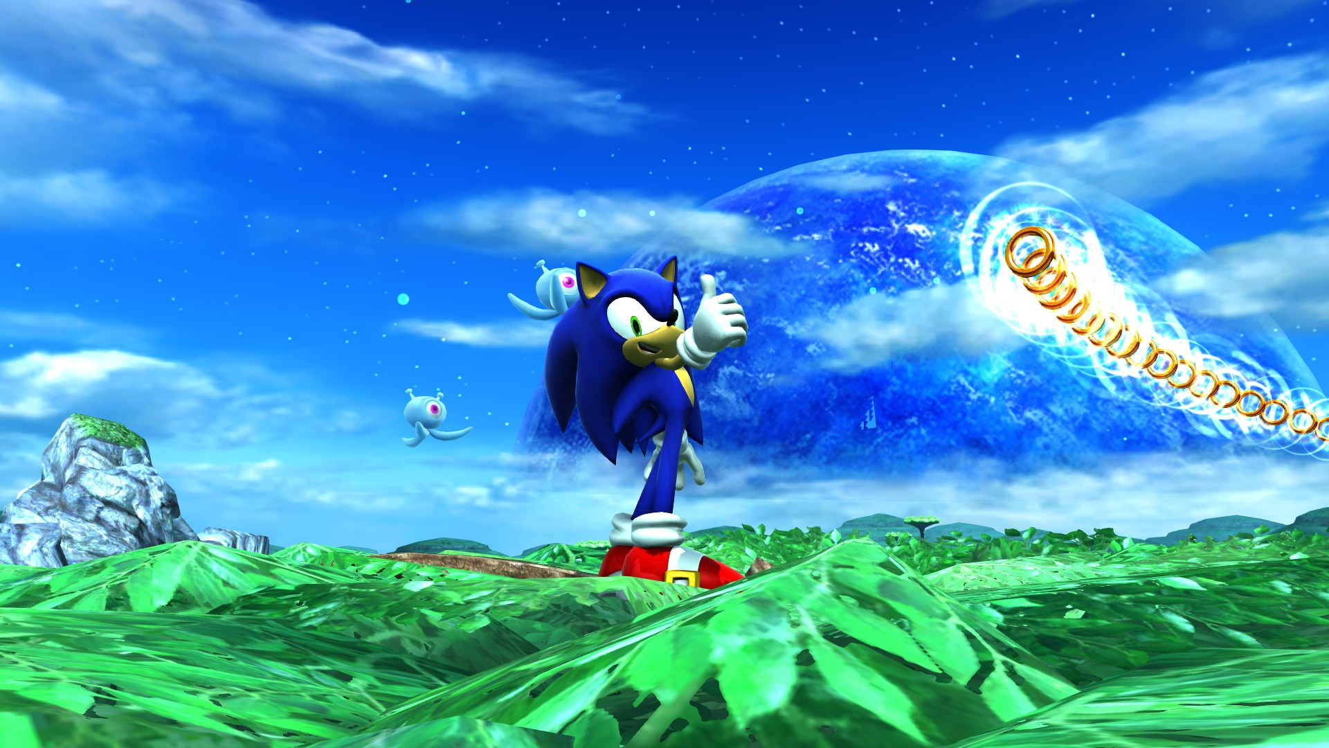 Planet Wisp Modern Mission 4 in Daytime [Sonic Generations] [Mods]