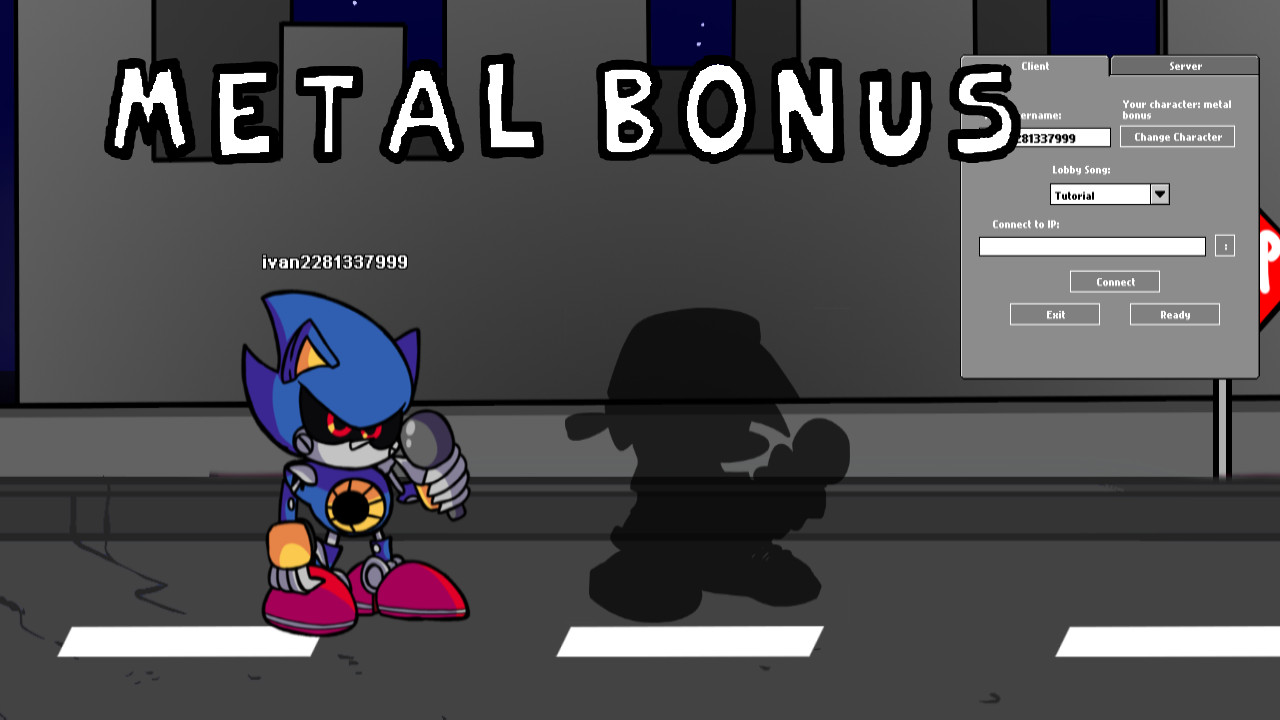 metal sonic multiplayer [Friday Night Funkin'] [Mods]