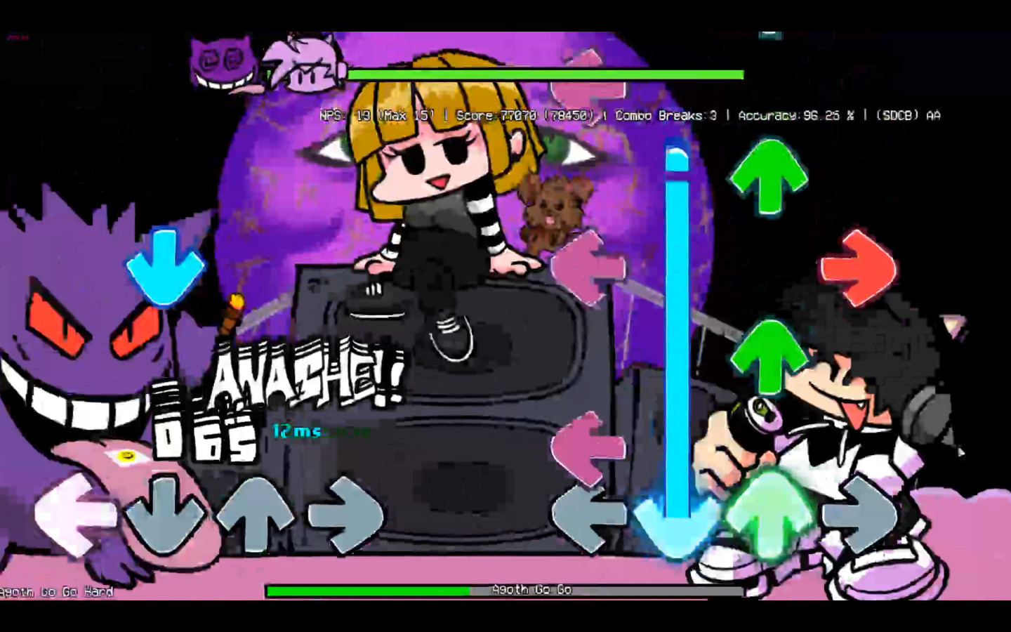 Rodsquare Night Streaming Mod for Friday Night Funkin' | FNF Mods