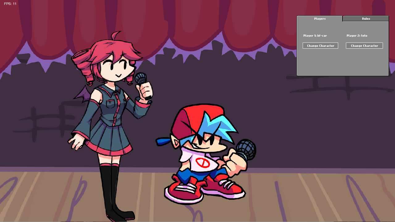 FNF Kansane Teto Multiplayer Mod for Friday Night Funkin' | FNF Mods