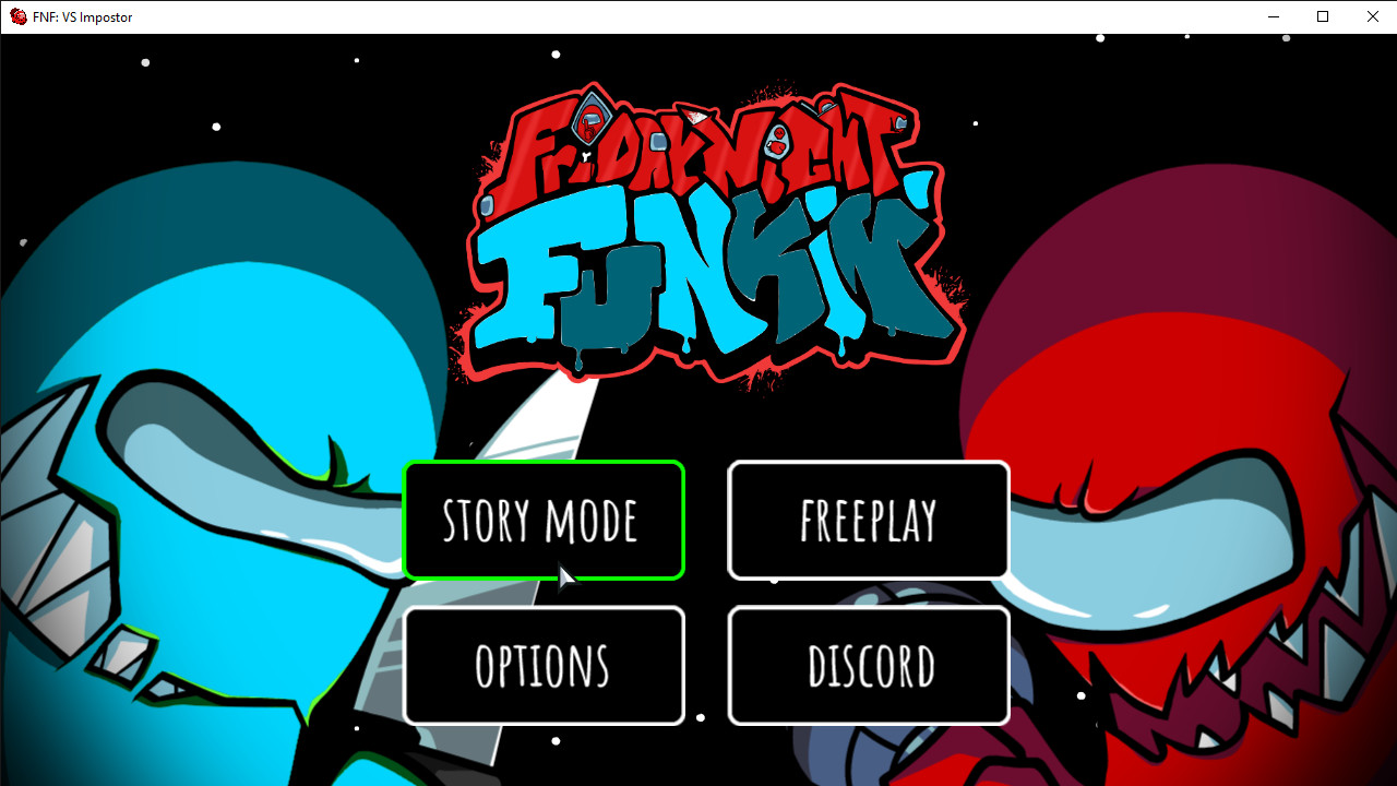 Vs Blue Imposter (RESKIN OF BLACK IMPOSTER) 1.0 [Friday Night Funkin ...