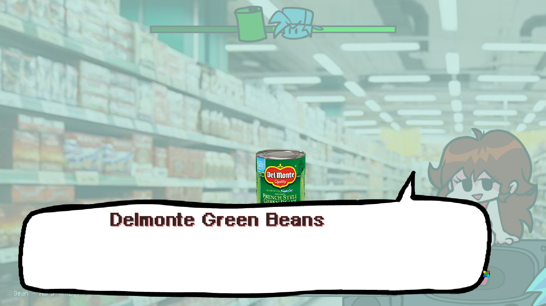 FNF Vs Delmonte Green Beans Mod for Friday Night Funkin' | FNF Mods
