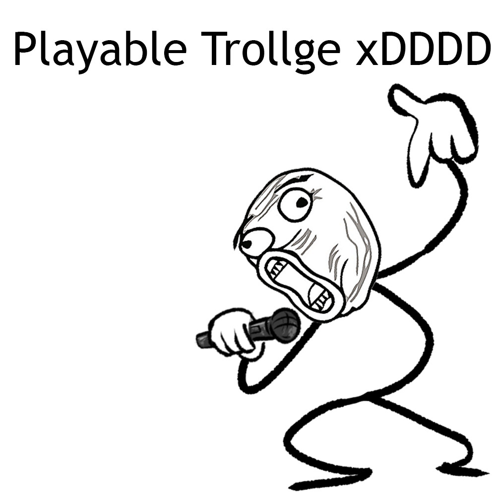 Playable Trollge xDDD Mod for Friday Night Funkin' | FNF Mods