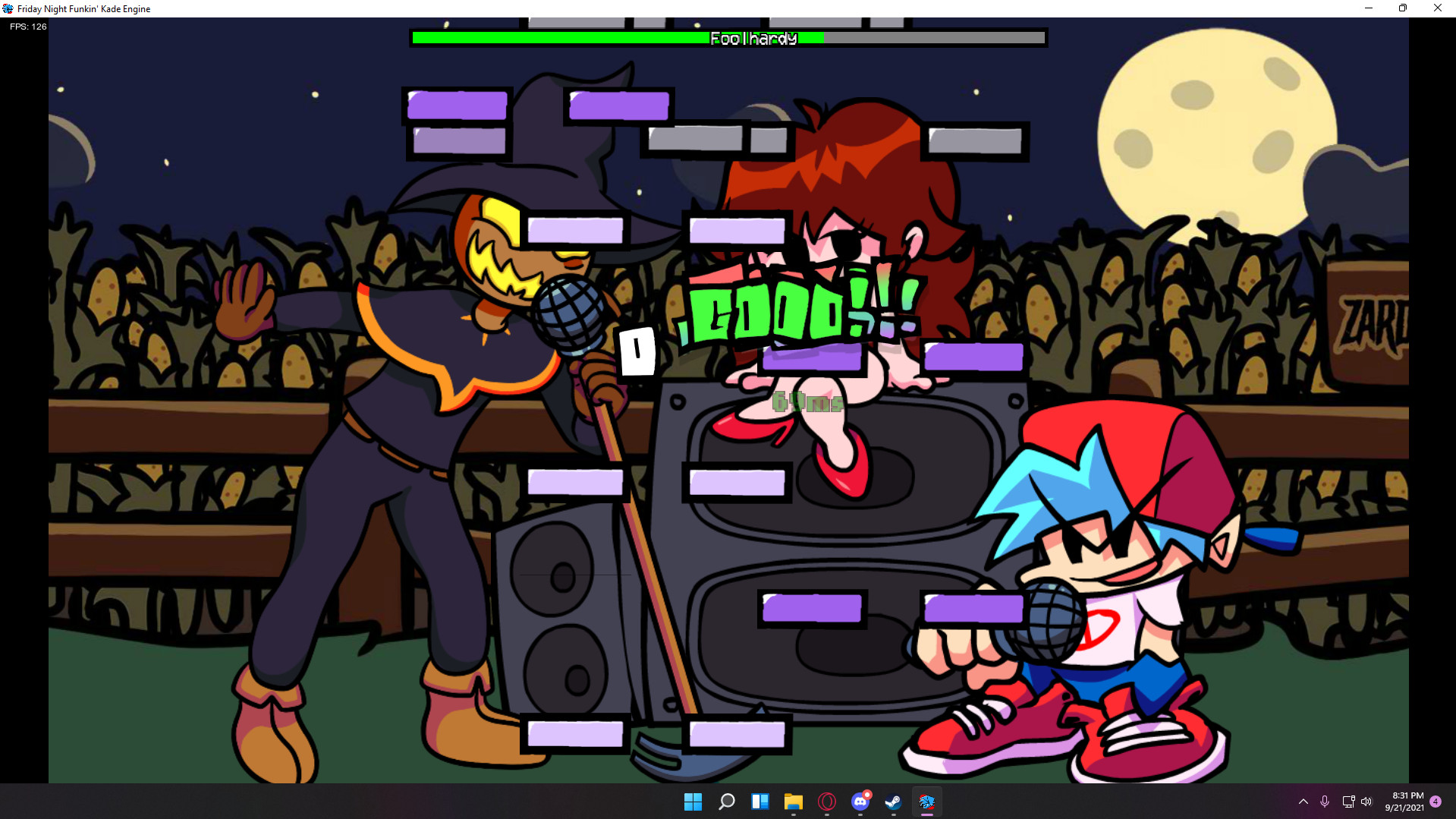 Bar Note Skin [4K - 9K Support] Mod Skins!! Mod for Friday Night Funkin ...