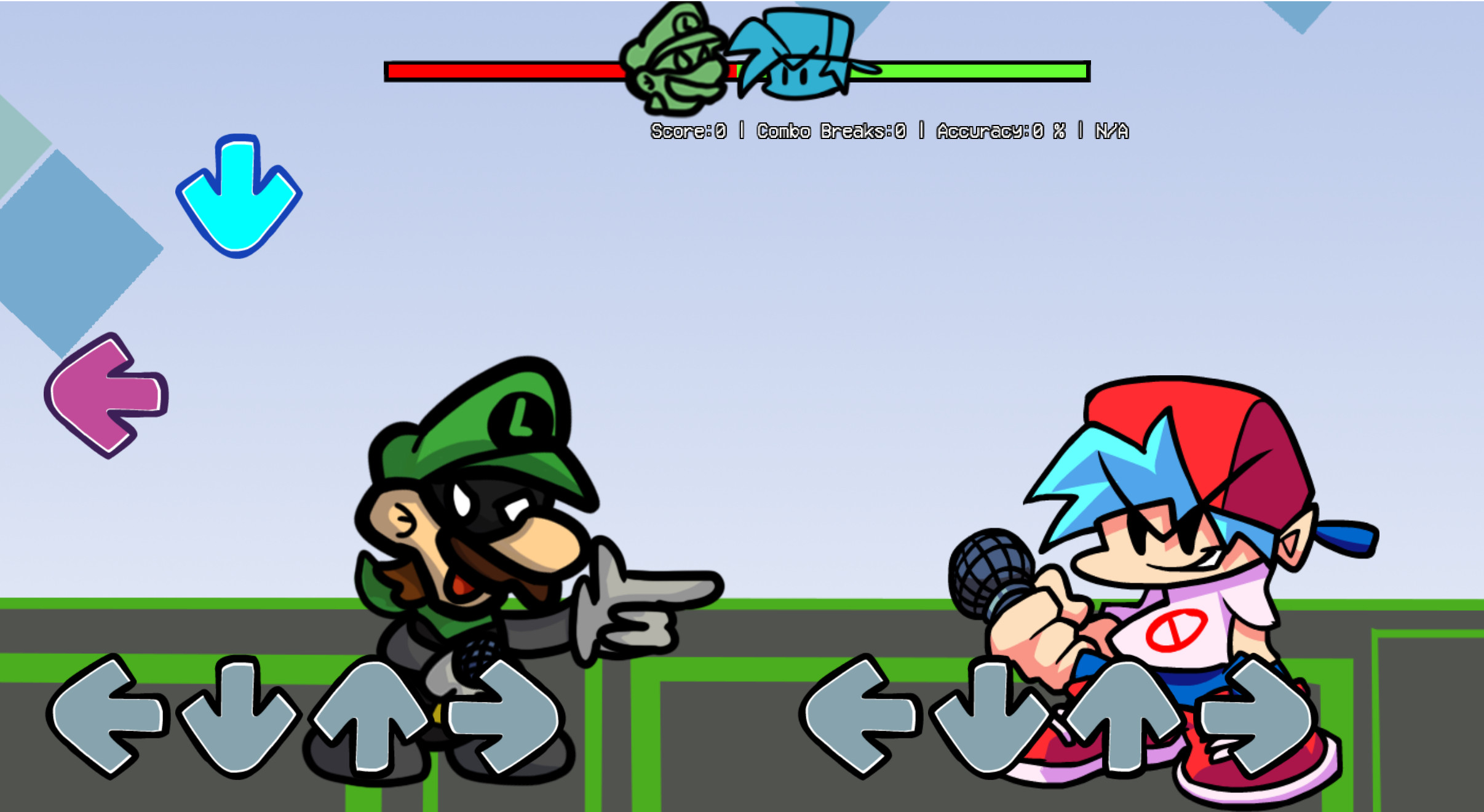 FNF X Super Paper Mario: Vs Mr.L DEMO [Friday Night Funkin'] [Mods]