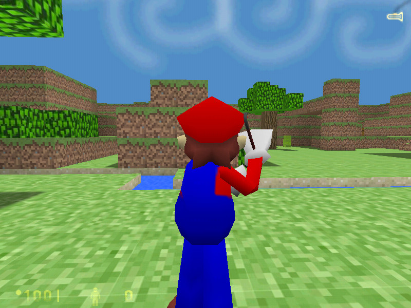 japanese mario ssb64 to sven coop for half life [Half-Life] [Mods]