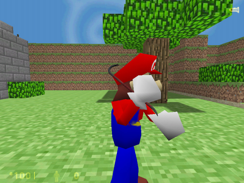 japanese mario ssb64 to sven coop for half life [Half-Life] [Mods]