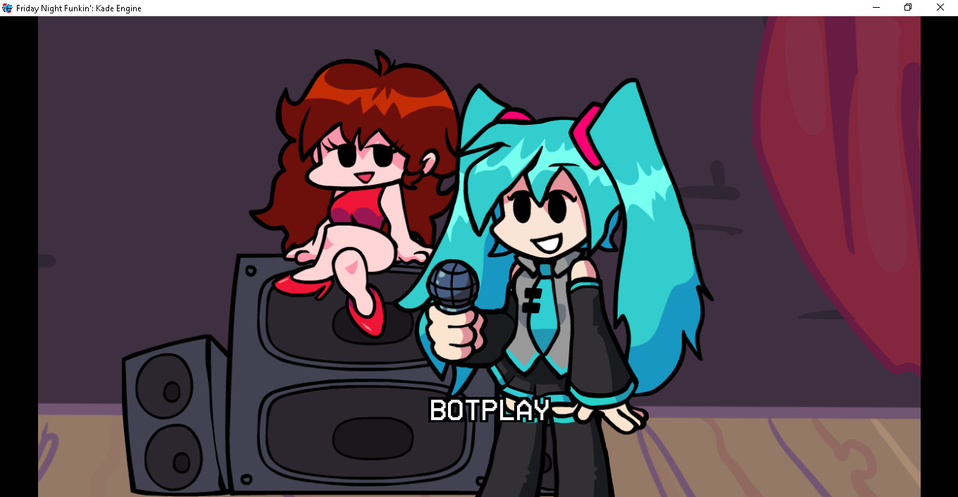Playable Miku 2.0 Mod for Friday Night Funkin' | FNF Mods