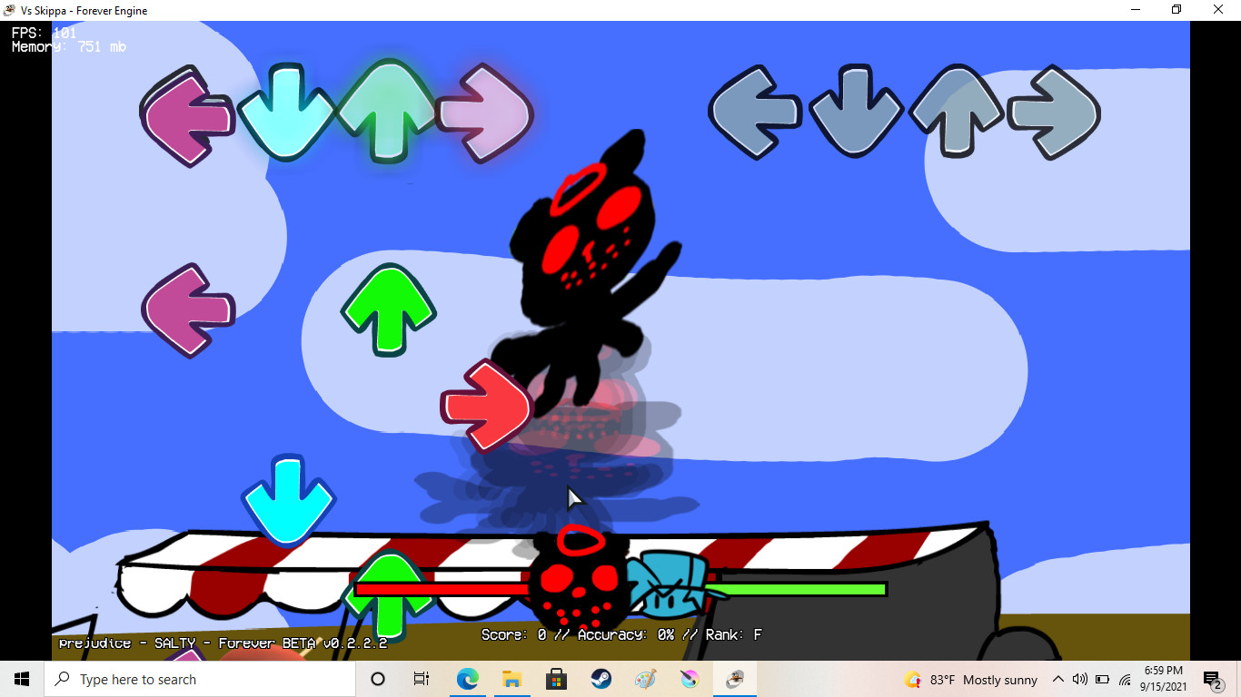 (stitches remastered)remake of skippa Mod for Friday Night Funkin ...