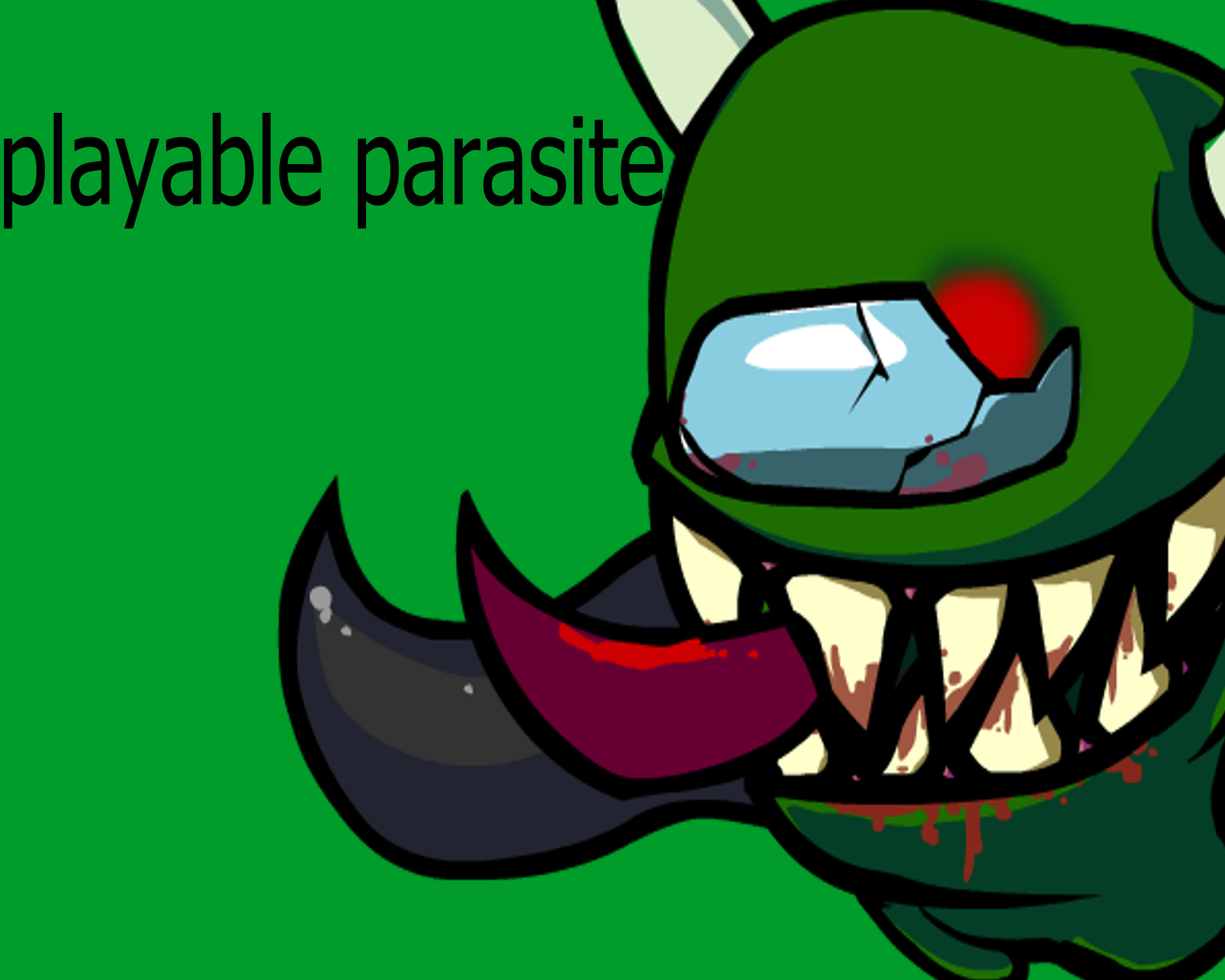 playable parasite Mod for Friday Night Funkin' | FNF Mods