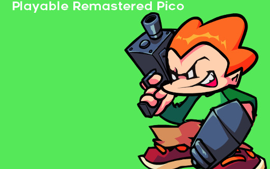 Playable Remastered Pico Mod for Friday Night Funkin' | FNF Mods