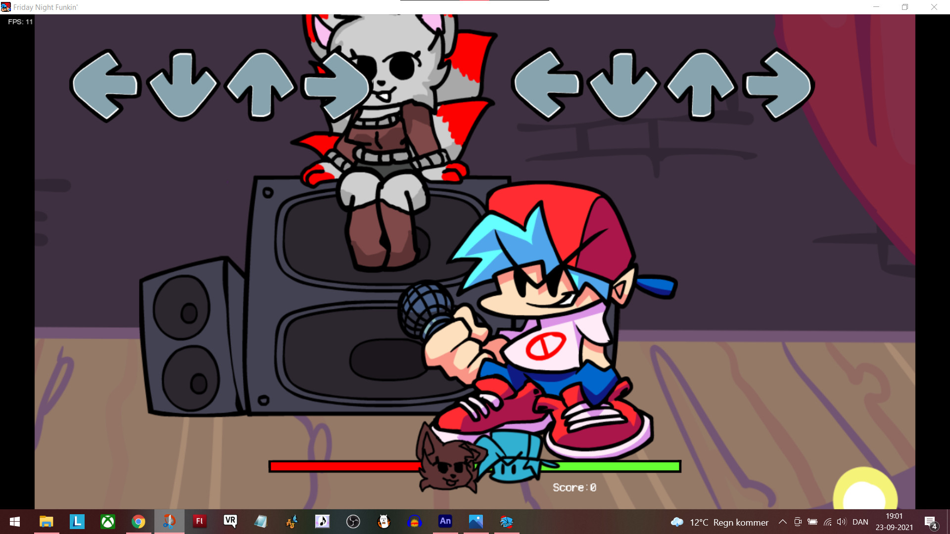 "old friends" (Mia over Gf mod WIP?) [Friday Night Funkin'] [Mods]