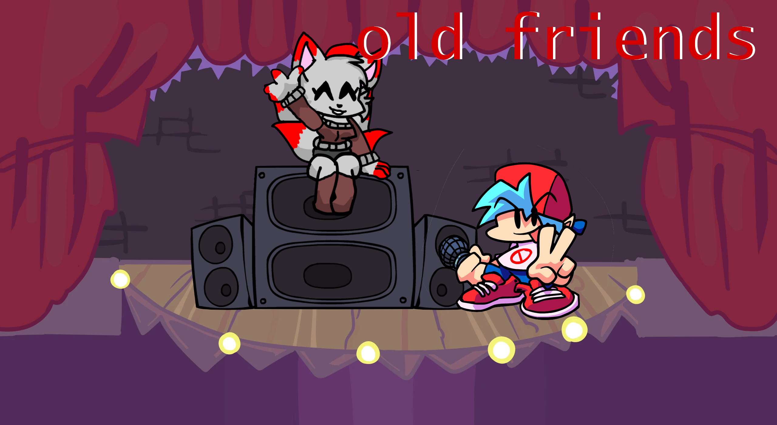"old friends" (Mia over Gf mod WIP?) Mod for Friday Night Funkin' | FNF ...