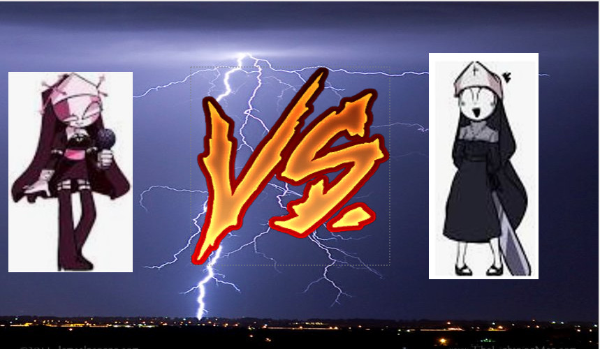 Nun-thing Personal (Taki vs. Sarv) Mod for Friday Night Funkin' | FNF Mods