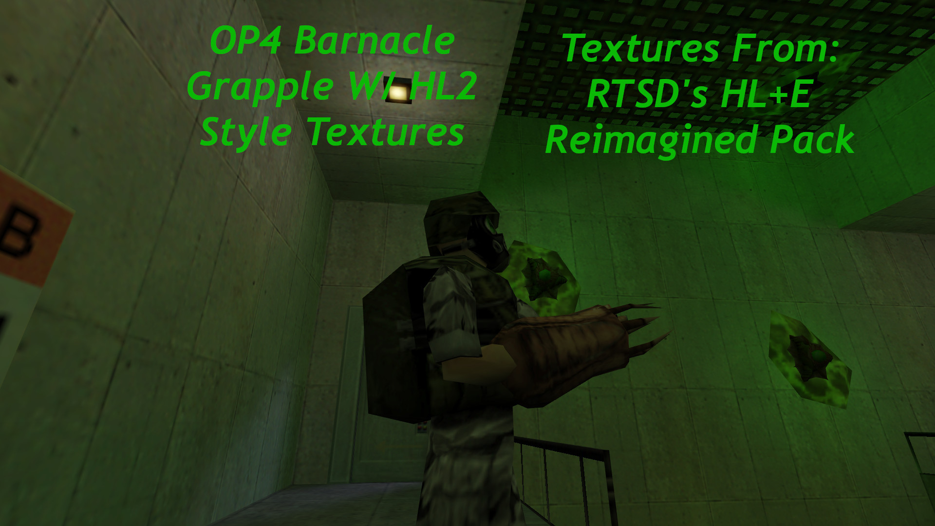 HL2 Style Barnacle Grapple [Half-Life: Opposing Force] [Mods]