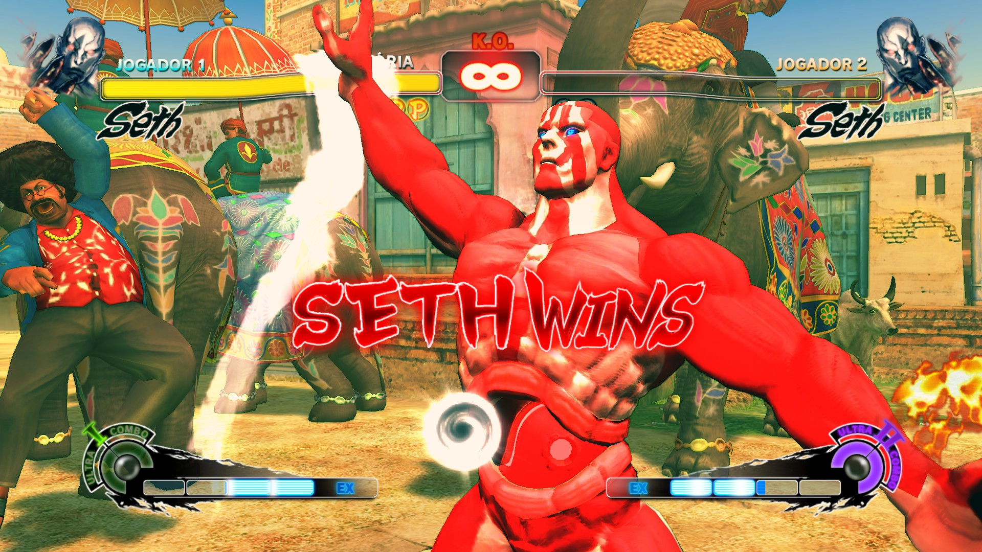 Seth colossal titan! Mod for Ultra Street Fighter IV | USFIV Mods