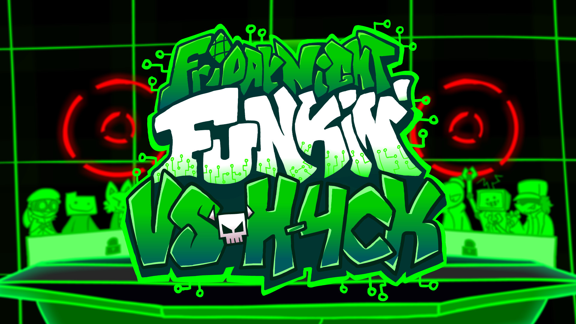 VS H-4CK Mod for Friday Night Funkin' | FNF Mods