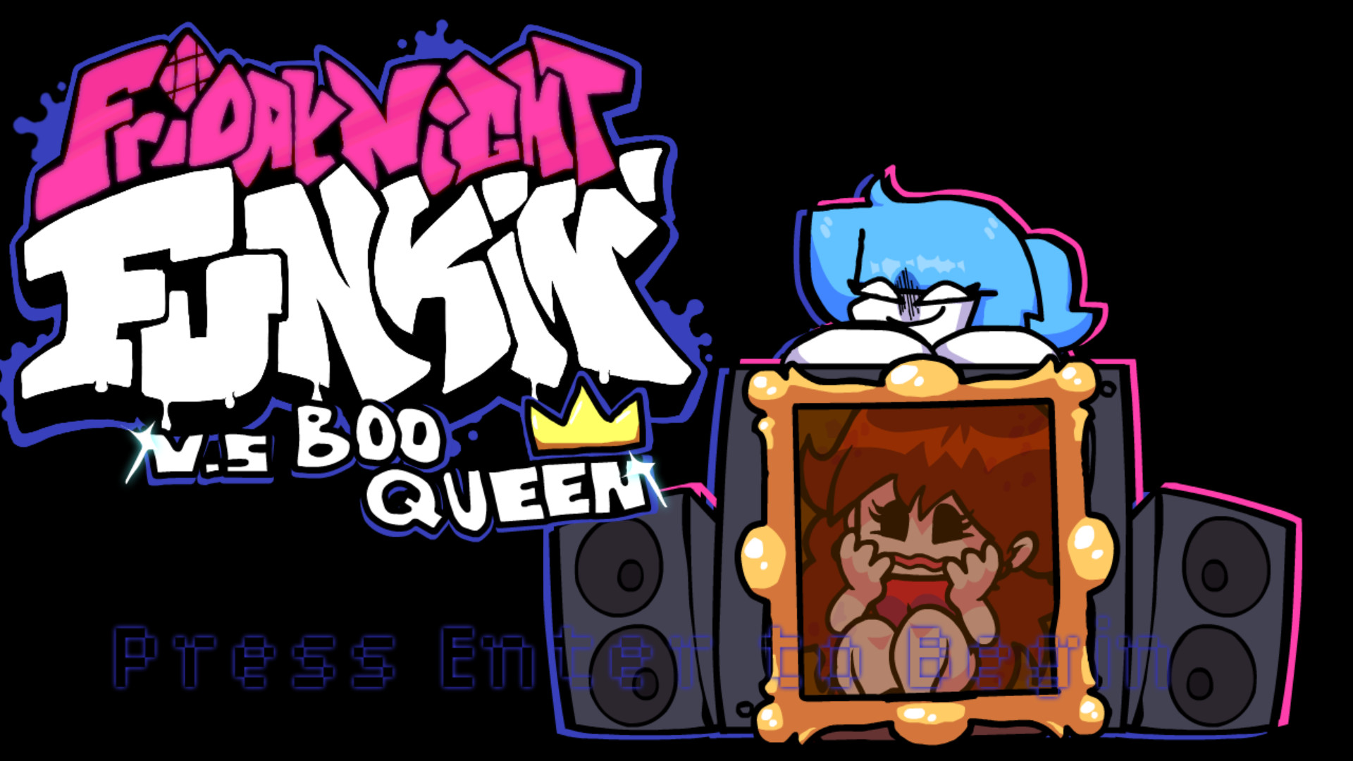 Vs. BOO QUEEN (DEMO) Mod for Friday Night Funkin' | FNF Mods