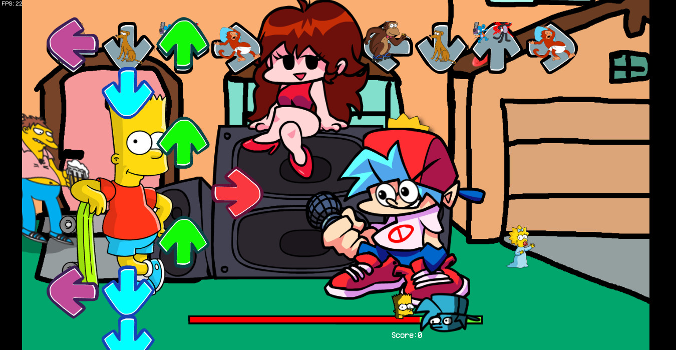 fnf Simpson's (WEEK 2) Mod for Friday Night Funkin' | FNF Mods