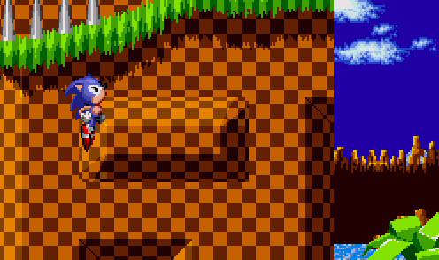 Staring Sonic Mod for Sonic the Hedgehog Forever | S1F Mods