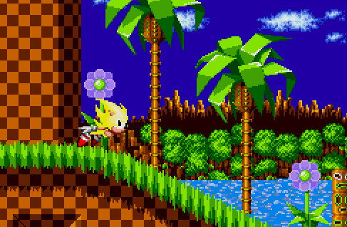 Staring Sonic Mod for Sonic the Hedgehog Forever | S1F Mods