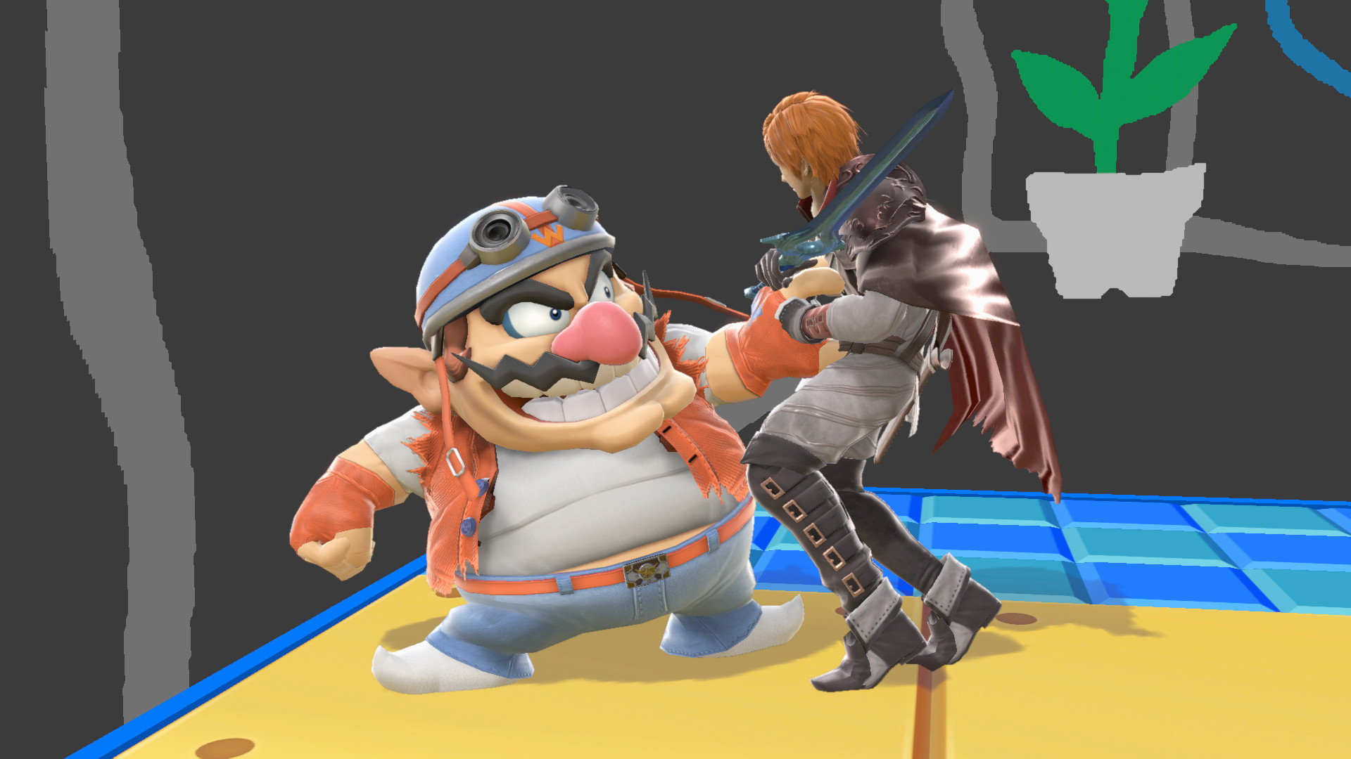 Orange and Blue Wario Mod for Super Smash Bros. Ultimate | SSBU Mods