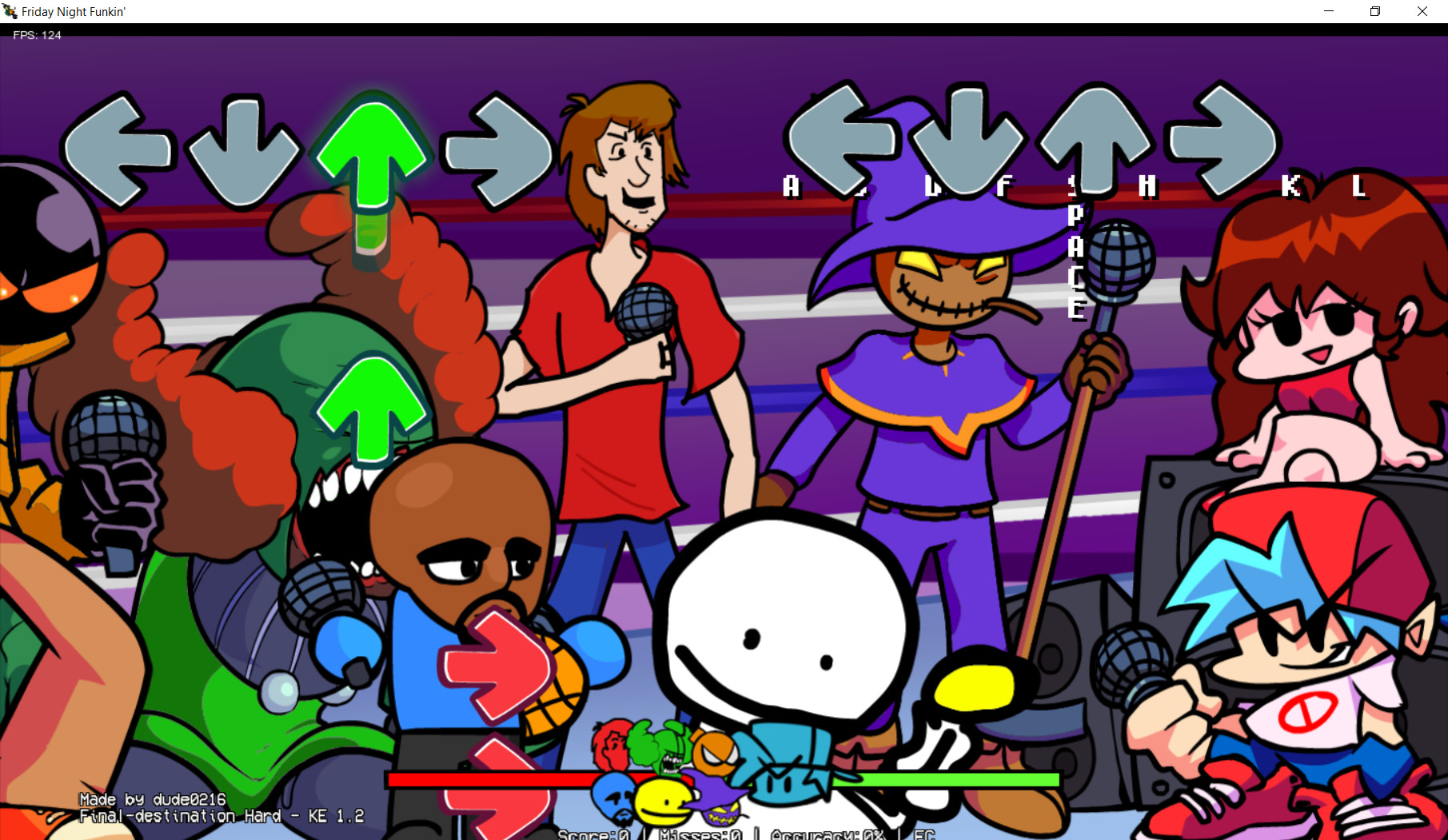 ShaggyxMattxTrickyxBobxWhittyxZardy but 4 keys Mod for Friday Night ...