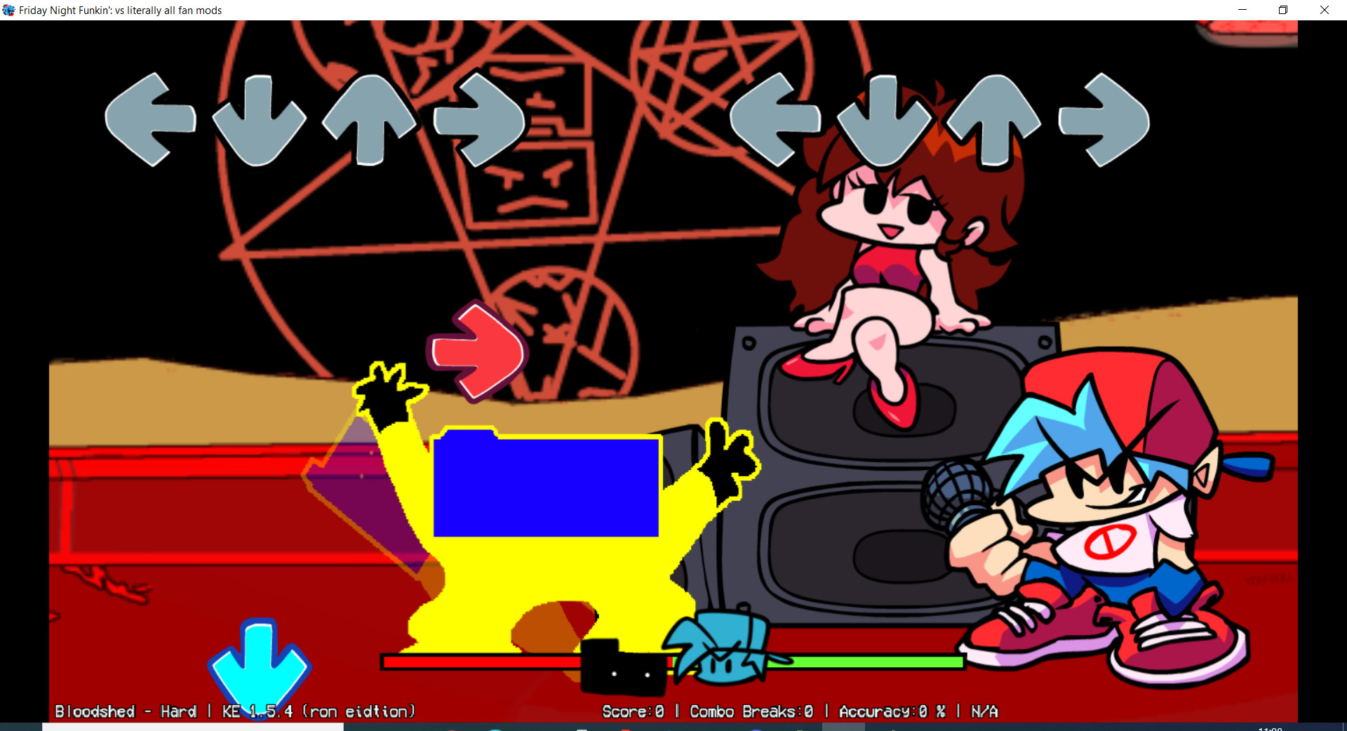 Ron cool mod h-side Mod for Friday Night Funkin' | FNF Mods