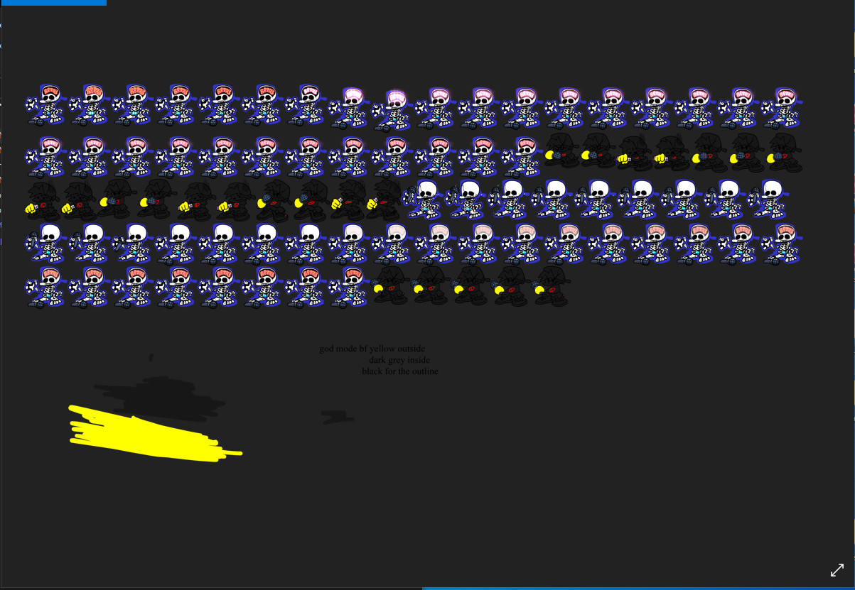 God Boyfriend Over Boyfriend Mod for Friday Night Funkin' | FNF Mods