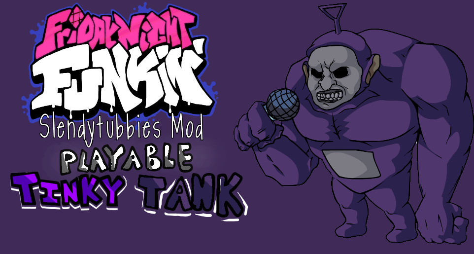 Playable Tinky Tank Mod for Friday Night Funkin' | FNF Mods