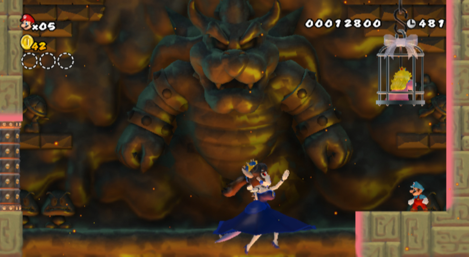 Dark Bowsette Mod for New Super Mario Bros. Wii | NSMBW Mods