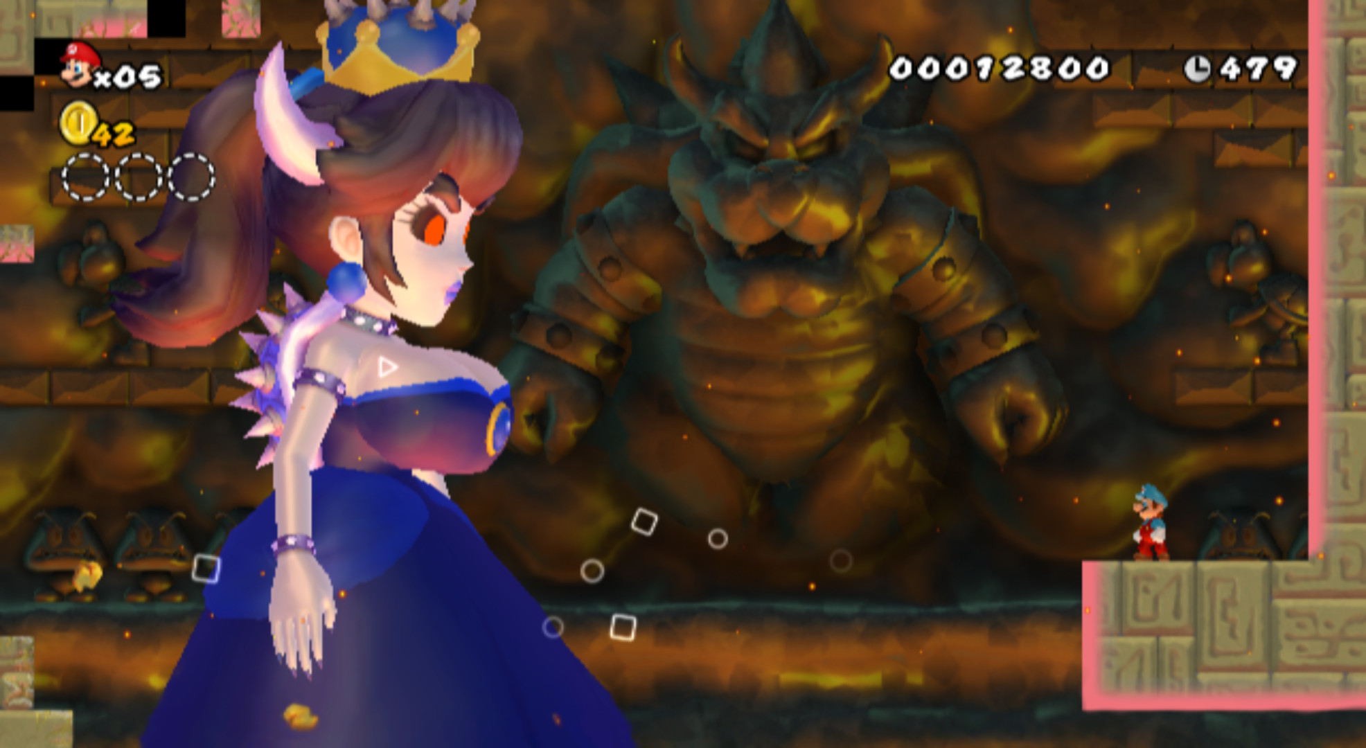 Dark Bowsette Mod for New Super Mario Bros. Wii | NSMBW Mods