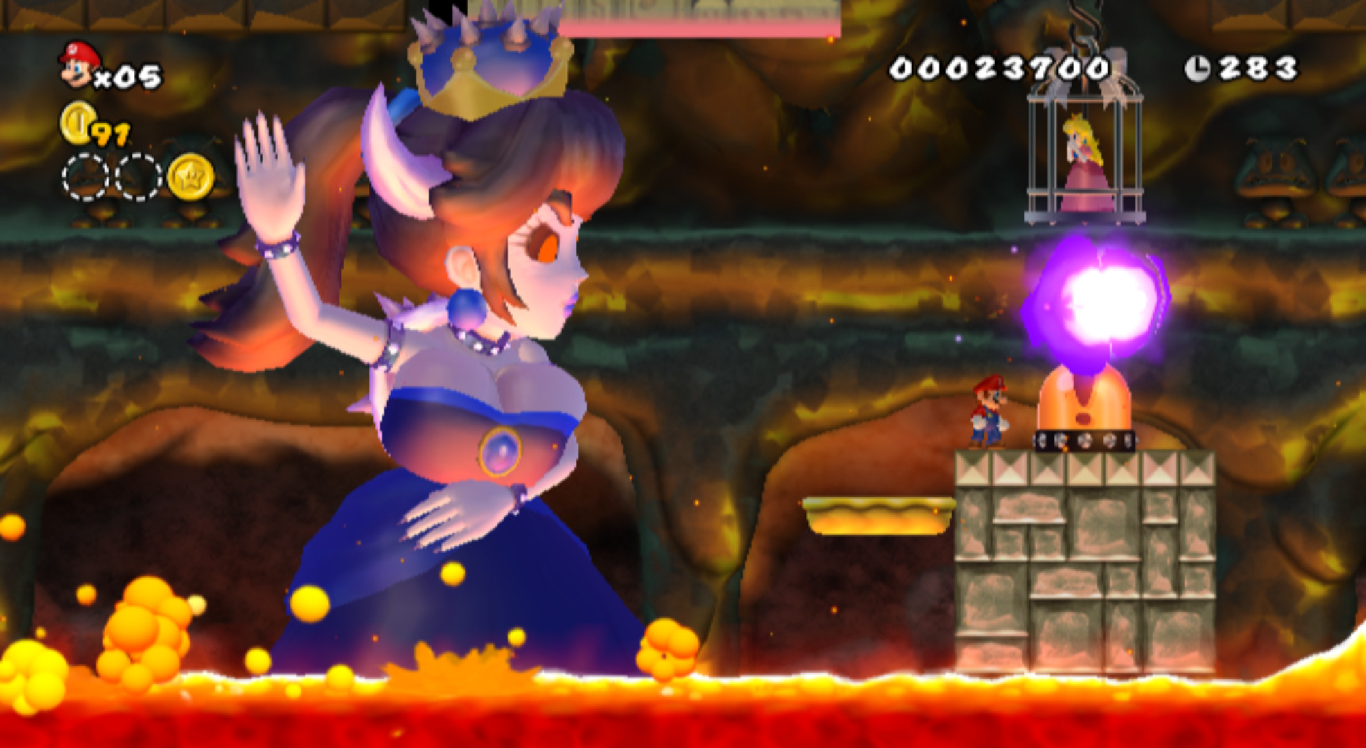 Dark Bowsette Mod for New Super Mario Bros. Wii | NSMBW Mods