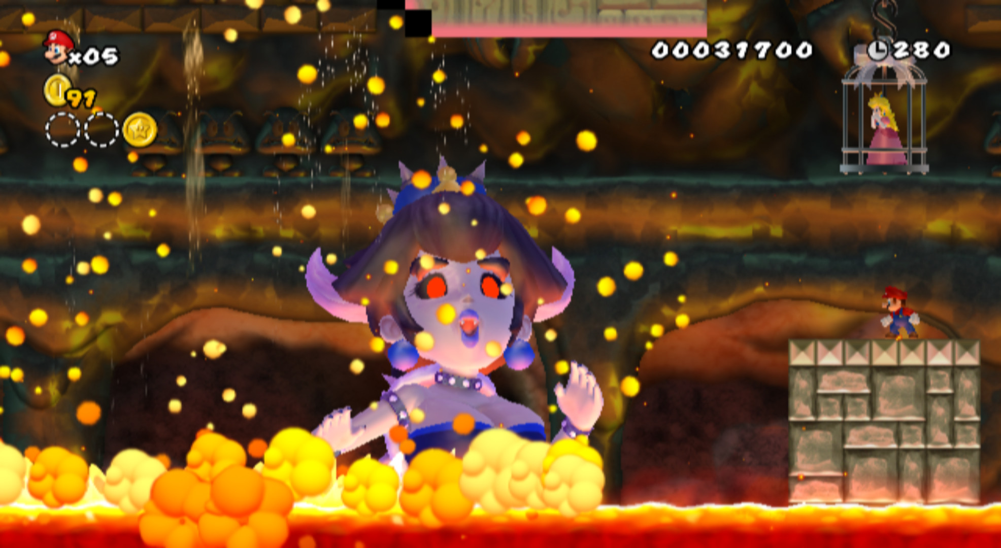 Dark Bowsette Mod for New Super Mario Bros. Wii | NSMBW Mods