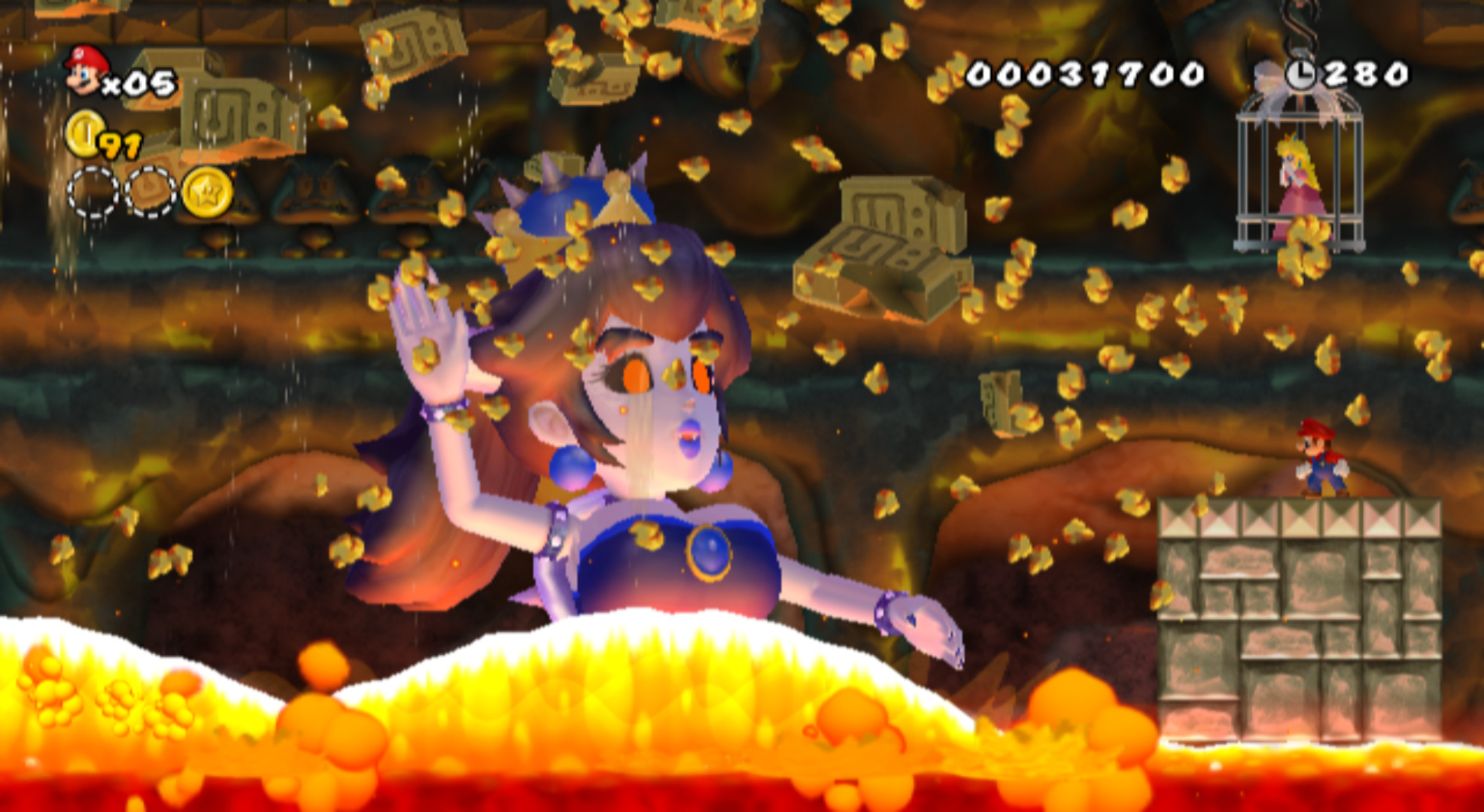 Dark Bowsette Mod for New Super Mario Bros. Wii | NSMBW Mods