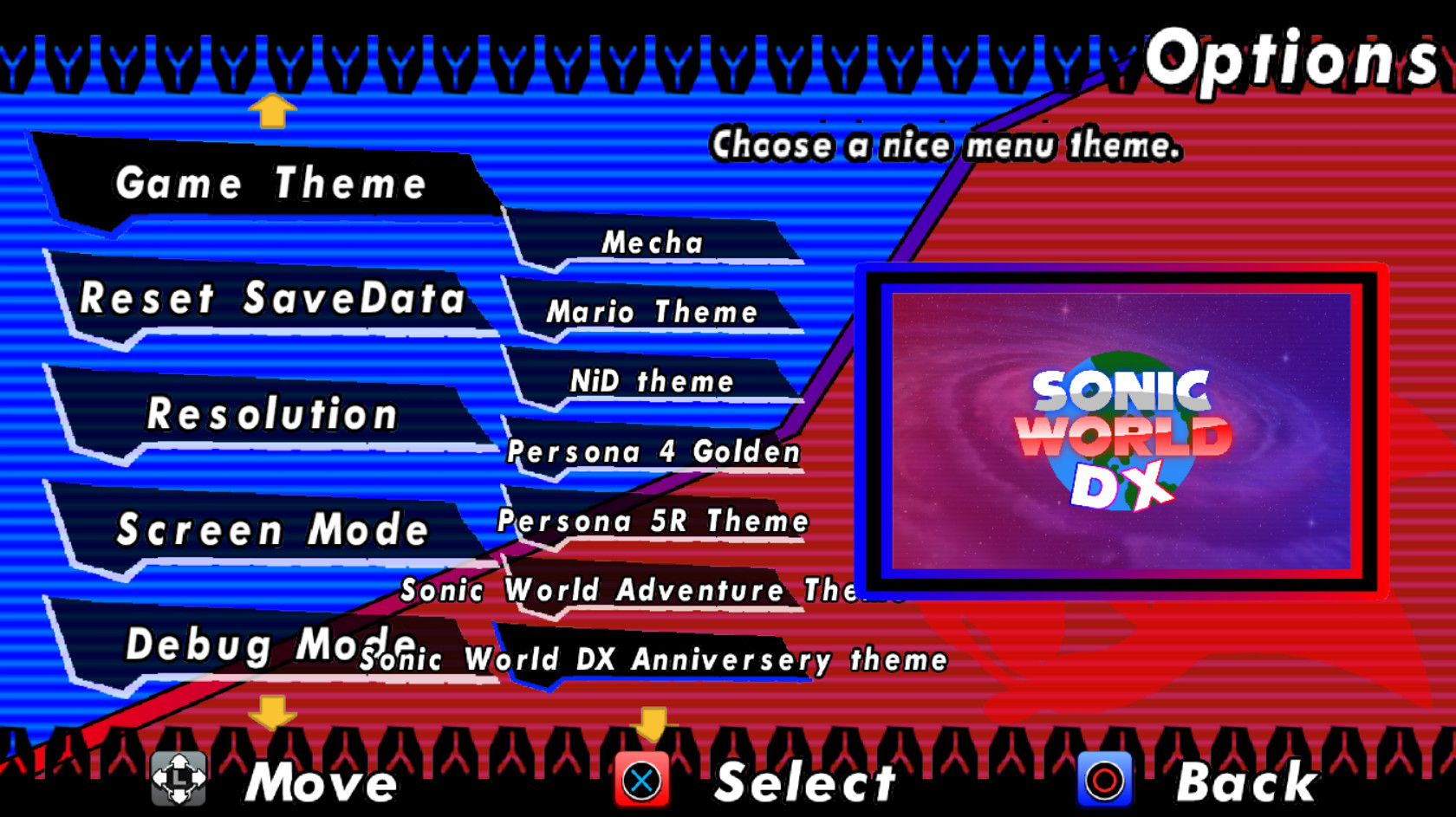 Sonic World DX 5th Anniversary Theme [Sonic World DX] [Mods]