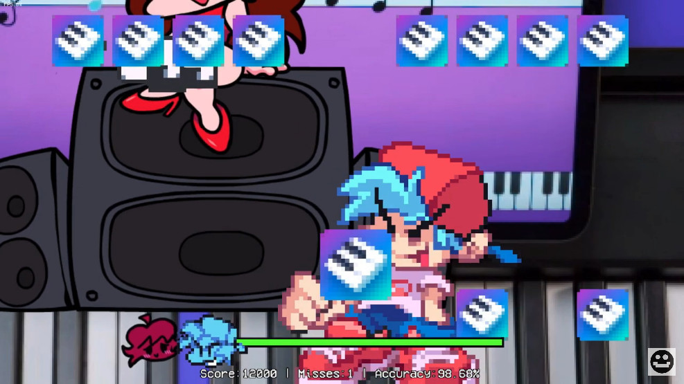 FNF V.S. Simply Piano [Friday Night Funkin'] [Mods]