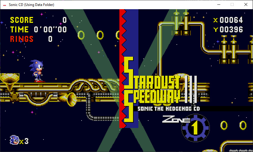 (Decomp Only) Fixed Title Cards Mod for Sonic CD (2011) | SCD Mods