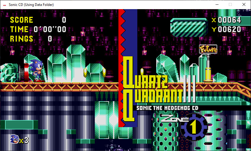 (Decomp Only) Fixed Title Cards Mod for Sonic CD (2011) | SCD Mods