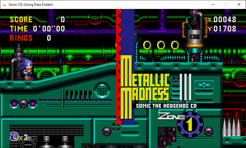 (Decomp Only) Fixed Title Cards Mod for Sonic CD (2011) | SCD Mods