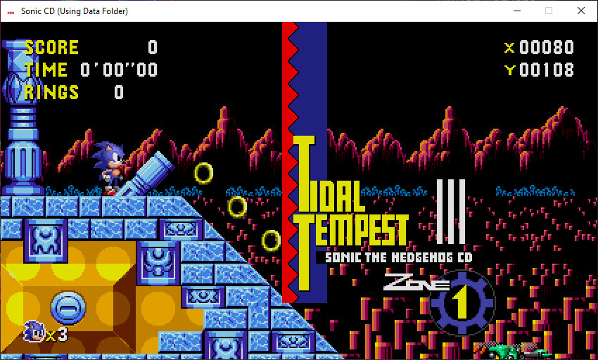 (Decomp Only) Fixed Title Cards Mod for Sonic CD (2011) | SCD Mods