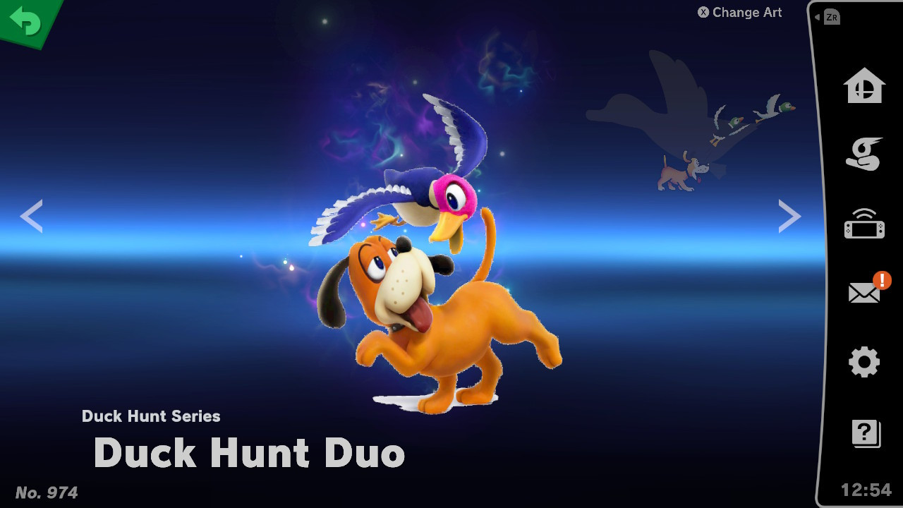 Wii U Duck Hunt Renders Mod for Super Smash Bros. Ultimate | SSBU Mods
