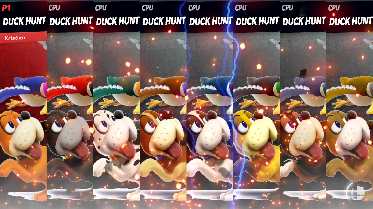 Wii U Duck Hunt Renders Mod for Super Smash Bros. Ultimate | SSBU Mods