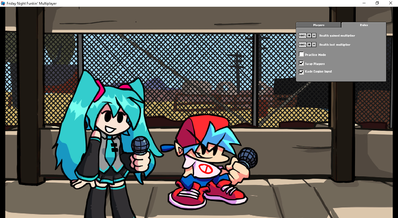 Miku 2.0 for multiplayer Mod for Friday Night Funkin' | FNF Mods