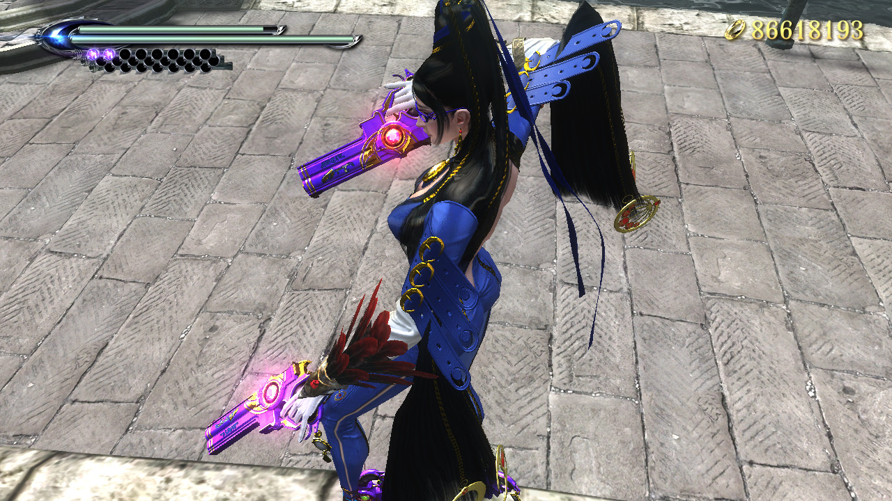 Colour My World recolor for Love is Blue guns Mod for Bayonetta 2 ...
